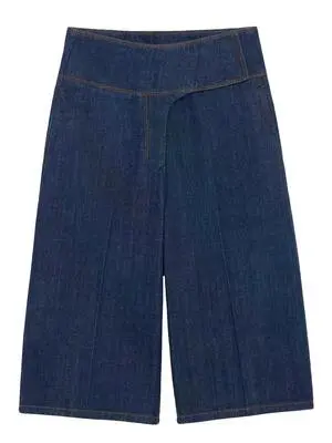 Ami Bermuda Shorts With Pockets - Blue