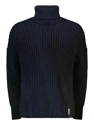 Herno Knit Turtleneck Sweater - Blue