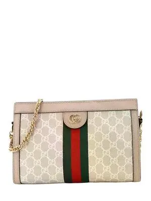 Gucci Ophidia Chain Shoulder Bag - Neutrals