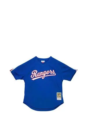 Mitchell & Ness Mlb Rangers 1989 Nolan Ryan T-shirt - Blue