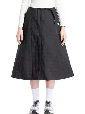 The North Face Quilted Volume Midi Skirt - Black