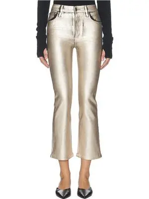 FRAME The Reboot Crop Jeans - Champagne Coated