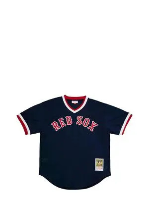 Mitchell & Ness Mlb Red Sox 1990 Ted Williams T-shirt - Blue