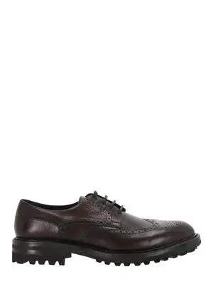 ORTIGNI Leather Brogues - Brown