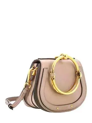 Chloé Nile Small Crossbody Bag - Grey