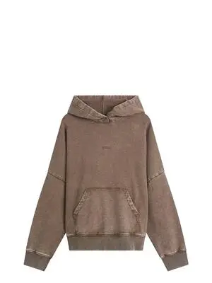 WON HUNDRED Staff Hoodie - Washed Carafe Brown