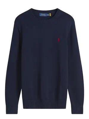 Polo Ralph Lauren Cotton Knit Jumper - Hunter Navy