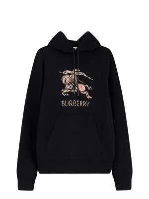Burberry Simon Organic Cotton Sweatshirt - Black