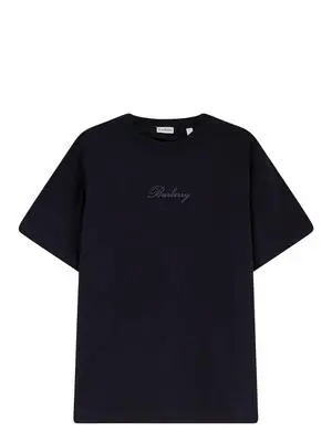 Burberry Organic Cotton Tshirt - Black