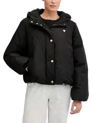Guess Hooded Jacket - Black
