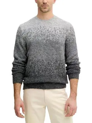 Guess Ombre Crew-neck Sweater - Grey