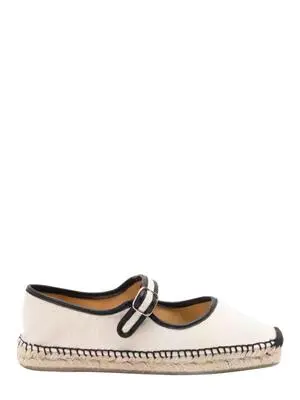 CastaÑer Buckled Piped Espadrilles - Neutrals