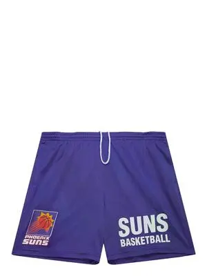 Mitchell & Ness Mesh Logo Shorts - Purple
