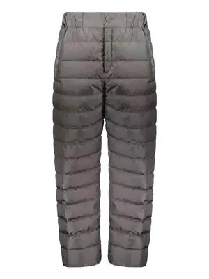 Herno Padded Straight Leg Trousers - Grey