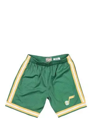 Mitchell & Ness Utah Jazz 1979-80 Swingman Shorts - Green