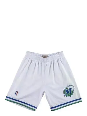 Mitchell & Ness X Nba Mavericks 1998 Shorts - White