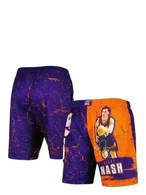 Mitchell & Ness Steve Nash Phoenix Suns Hardwood Classics Shorts - Purple