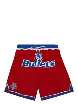 Mitchell & Ness Washington Bullets 1993-94 Hardwood Classics Shorts - Red