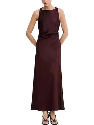 GESTUZ Sleeveless Midi Dress - Purple