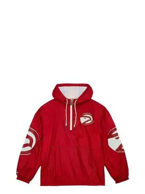 Mitchell & Ness Atlanta Hawks Team Og 2.0 Hoodie - Red
