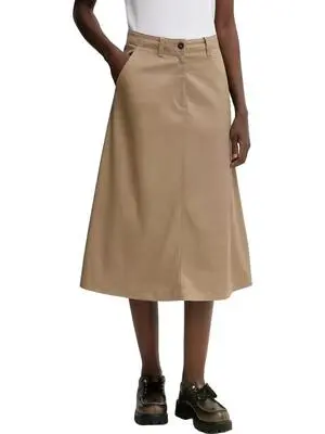 Marc O'polo A-line Midi Skirt - Neutrals