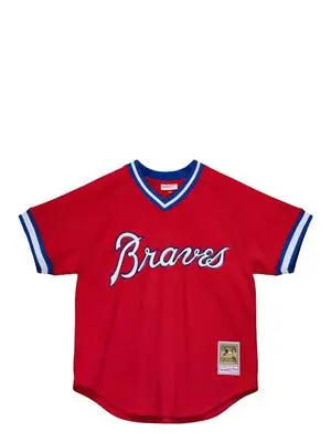 Mitchell & Ness Mlb Braves 1980 Dale Murphy T-shirt - Red