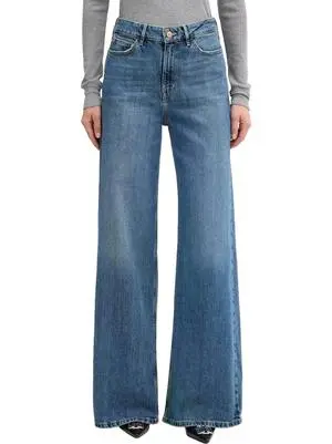 Guess Bellflower Wide Leg Jeans - Blue