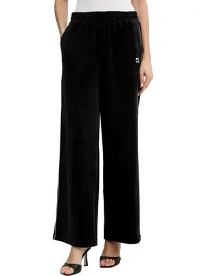 Karl Lagerfeld Stripe-detail Trousers - Black