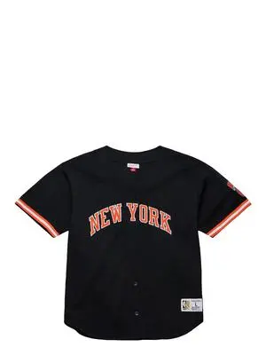 Mitchell & Ness New York Knicks Short-sleeves Shirt - Black