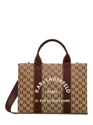 Karl Lagerfeld K/rsg Monogram Tote Bag - Neutrals