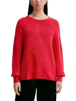 Marc O'polo Raglan Knitted Sweater - Red