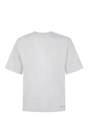 SNOW PEAK Ribbed T-shirt - White