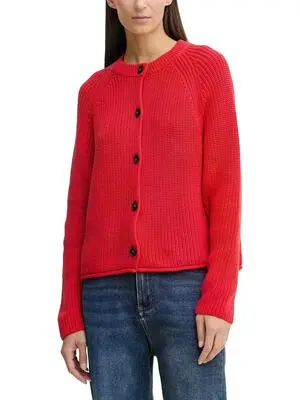 Marc O'polo Buttoned Cardigan - Red
