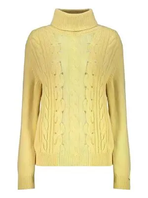 Herno Cable-knit Sweater - Yellow