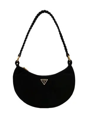 Guess Mini Logo-plaque Tote - Black