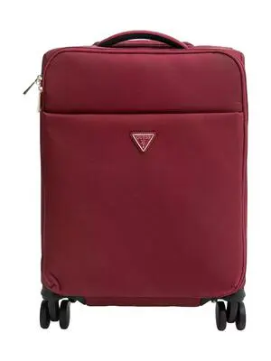 Guess Logo-plaque Luggage - Red