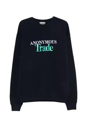 JW Anderson Anonymous Trade Sweatshirt - Blue