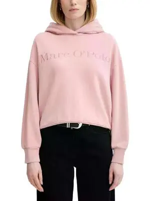 Marc O'polo Embroidered Logo Hoodie - Pink