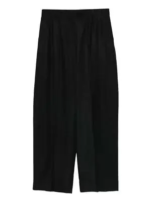 TOTEME Flannel Trousers - Black