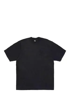 StÜssy Stock Link Cotton T-shirt - Black