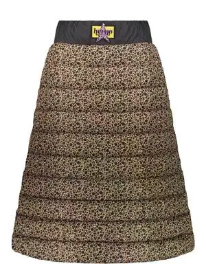 HERNO Padded Printed Skirt