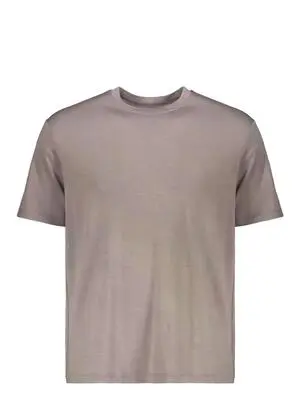 Herno Short-sleeve Round-neck T-shirt - Brown