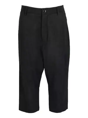 Rick Owens Button Trousers - Black