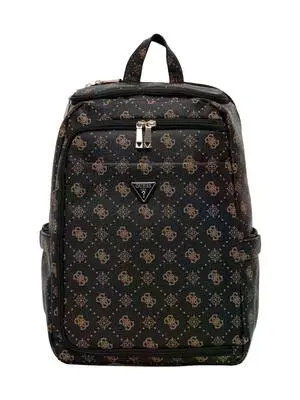Guess Silia 4g Monogram Logo Backpack - Brown