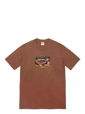 Supreme Strawberries Short-sleeved T-shirt - Brown