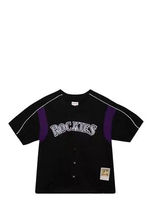 Mitchell & Ness Mlb Rockies 2003 Larry Walker Shirt - Black
