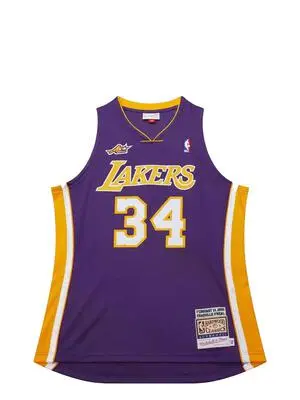 Mitchell & Ness X Nba Los Angeles Lakers 2000 Shaquille O'neal Jersey - Purple