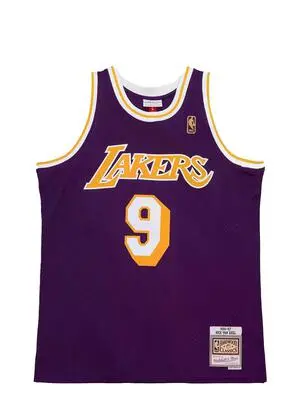 Mitchell & Ness Road Jersey Sweatshirt - Purple