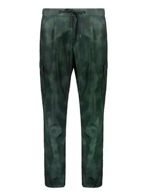 Herno Patterned Trousers - Green