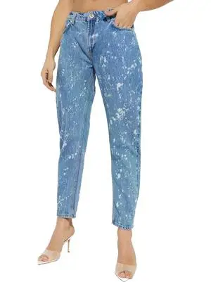 ONETEASPOON Tie-Dye Low Rise Jeans